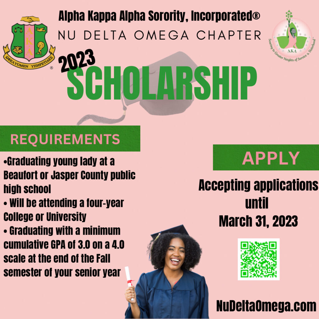 Scholarship - Nu Delta Omega Chapter
